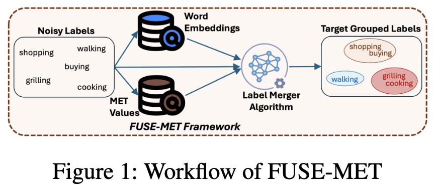Domain-Informed Label Fusion Surpasses LLMs in Free-Living Activity ...